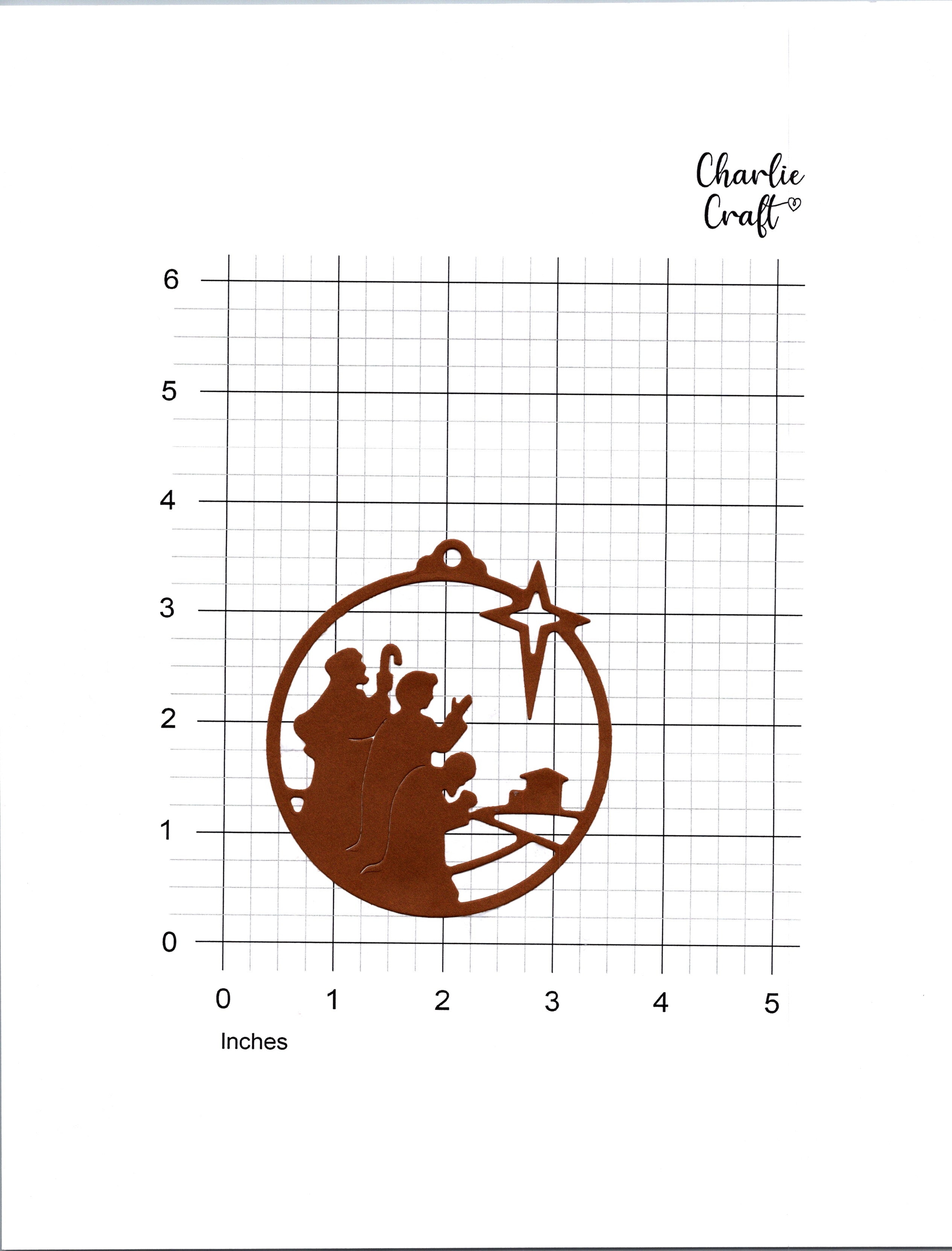 Nativity Ornament – Charlie Craft